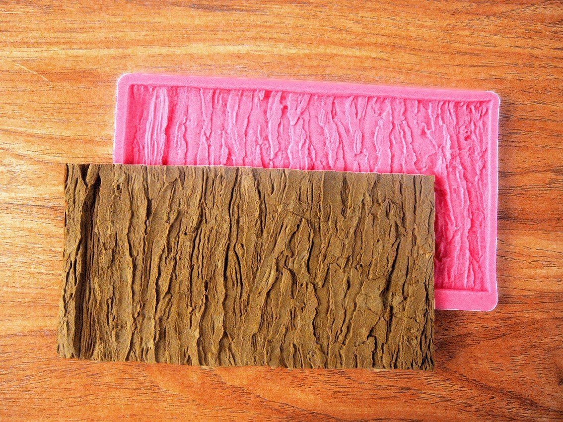 HT BAKEWARE | Tree Bark Texture Silicone Mold Mat free image download