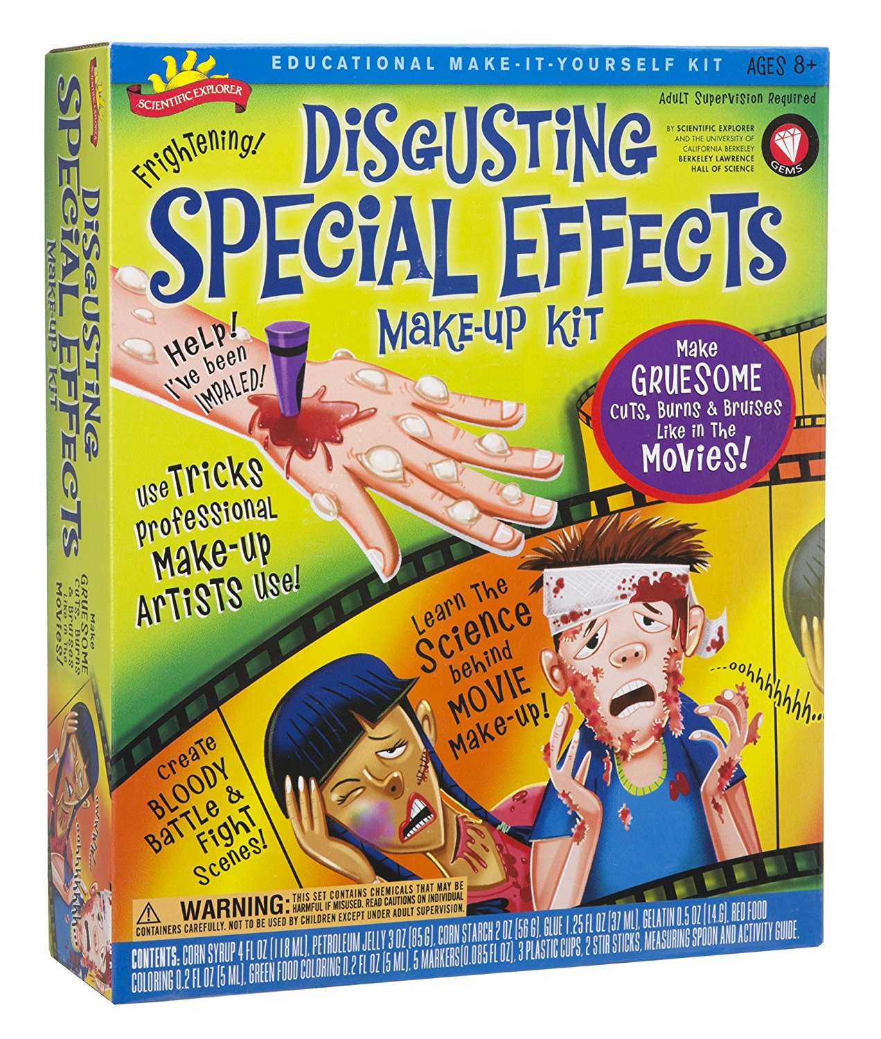 Scientific Explorer Disgusting Special Effects Makeup Kit free image ...