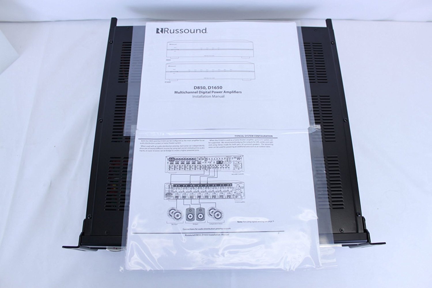 Russound D850 4 Zone 8-Channel 50W Multiroom Amplifier N4 free image ...