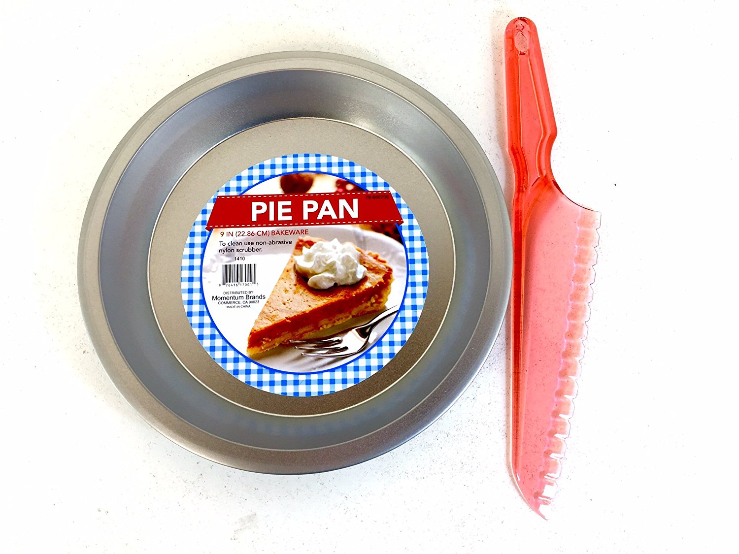 9 Inch Pie Pan With Pie Cutter N4 Free Image Download