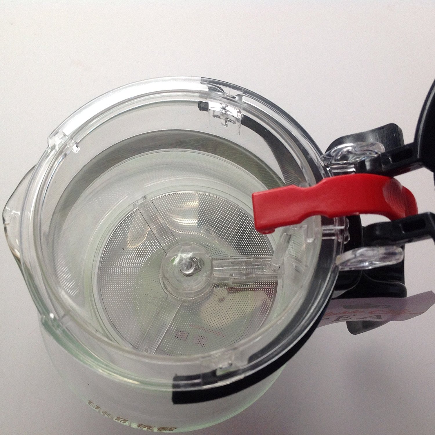 MusicCityTea Piao Yi Glass Tea Pot Easy Push Button Strainer Glass Tea ...
