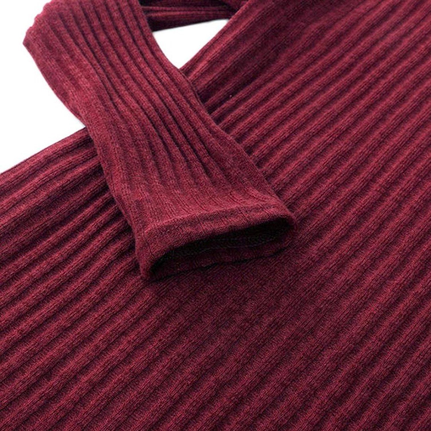 High Necked Sweater Dress Morecome Womens Casual Long Sleeve Jumper
