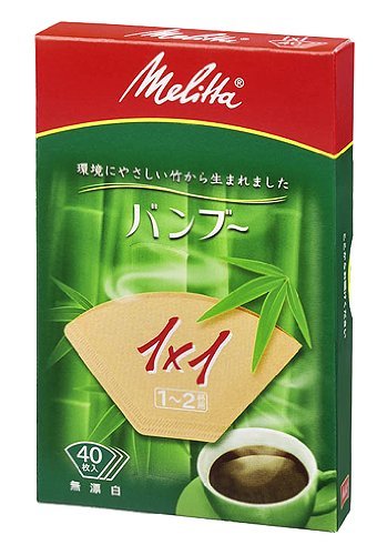 Melitta Bamboo Coffee Filter for 1-2 Cups [10 Packs 400 Filters] by ...