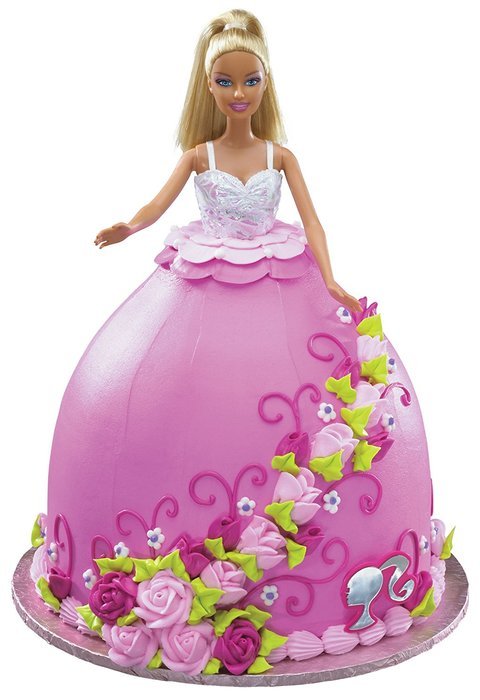 DecoPac Barbie Roses Cauc Deco Set free image download