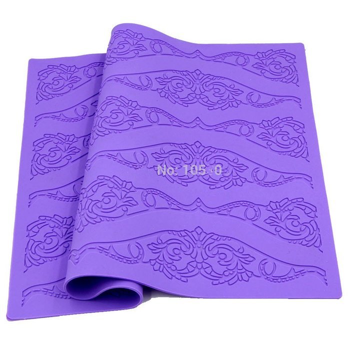 Anyana Silicone Sugarcraft Lace Moulds Cake Decorating Tools Texture ...