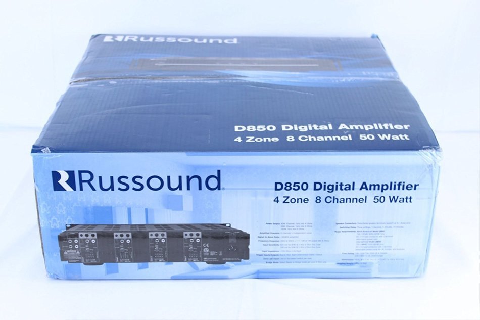 Russound D850 4 Zone 8-Channel 50W Multiroom Amplifier N3 free image ...