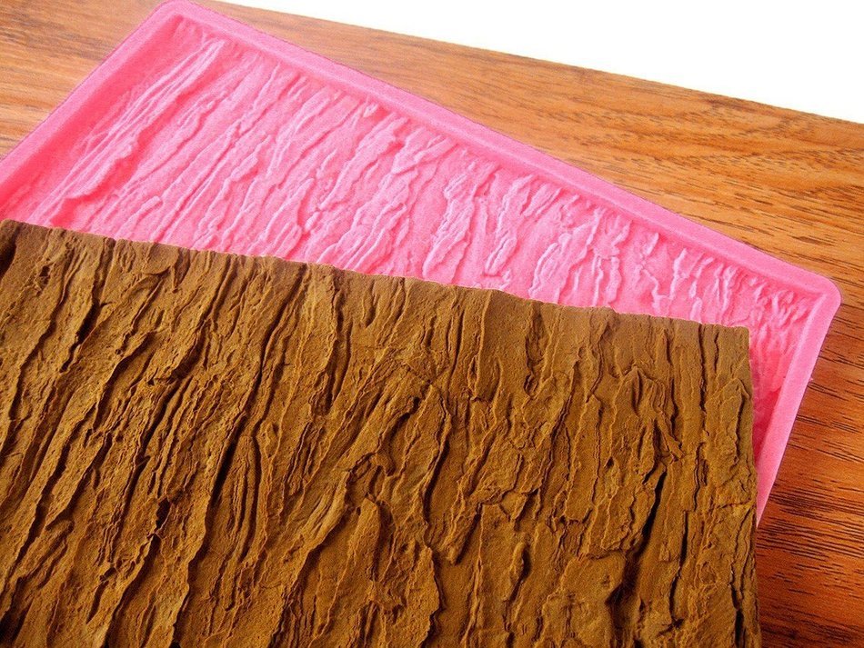 HT BAKEWARE | Tree Bark Texture Silicone Mold Mat N2 free image download