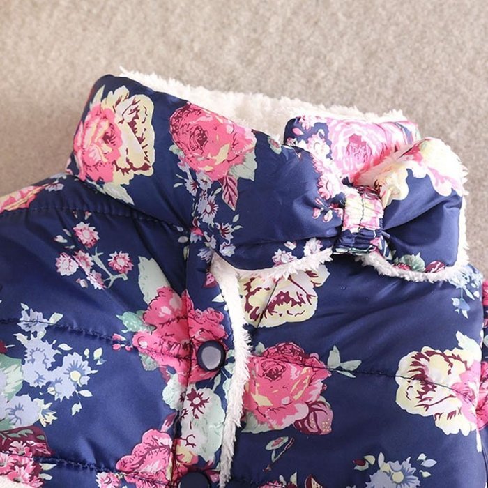 Coat ,BeautyVan Kids Child Girl Flowers Coat Jackets Winter Thick Top ...