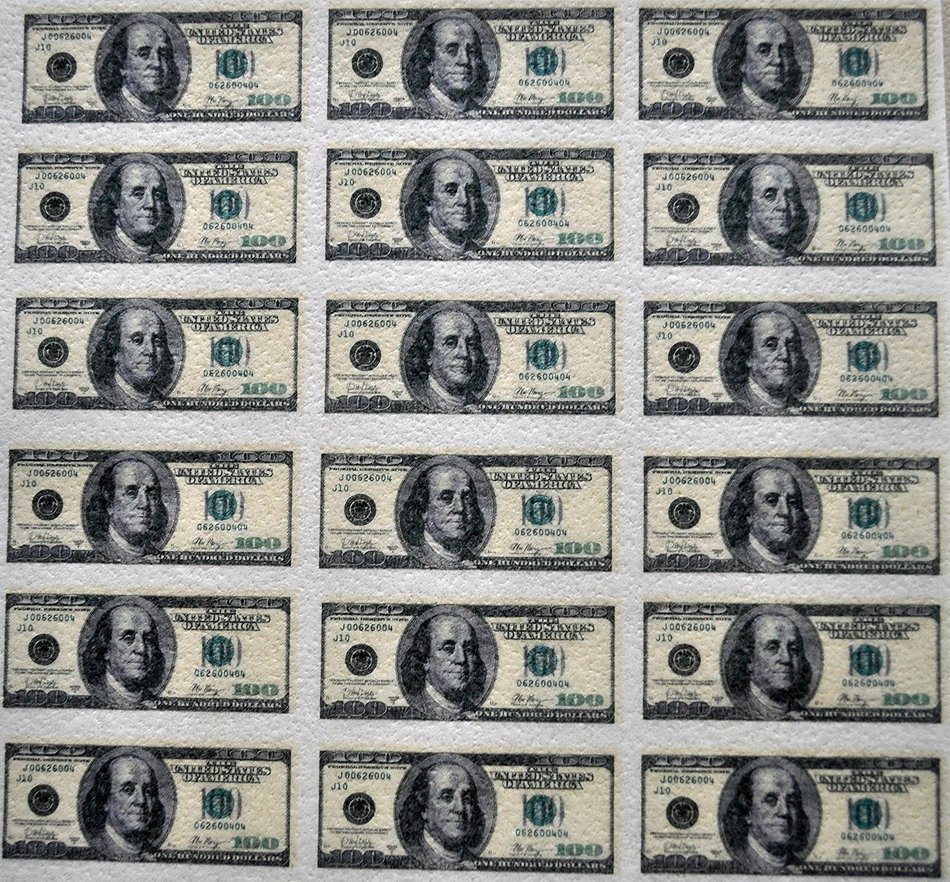 Edible Wafer Mini 100 Dollar Bills ~ BUY TWO GET THIRD FREE! N2 free ...