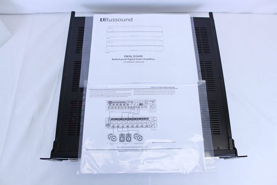 Russound D850 4 Zone 8-Channel 50W Multiroom Amplifier N4 free image ...