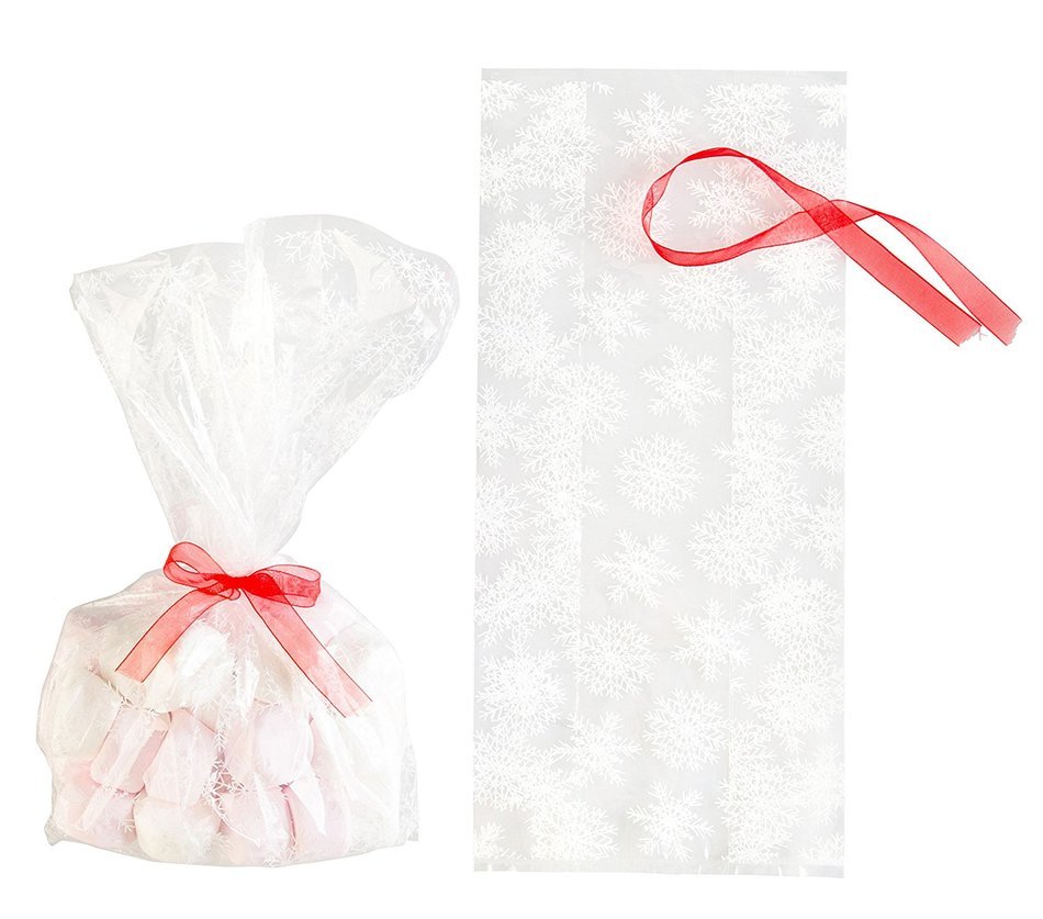 StarPack Premium Cellophane Treat Bags, Party Favor Bags, Christmas ...