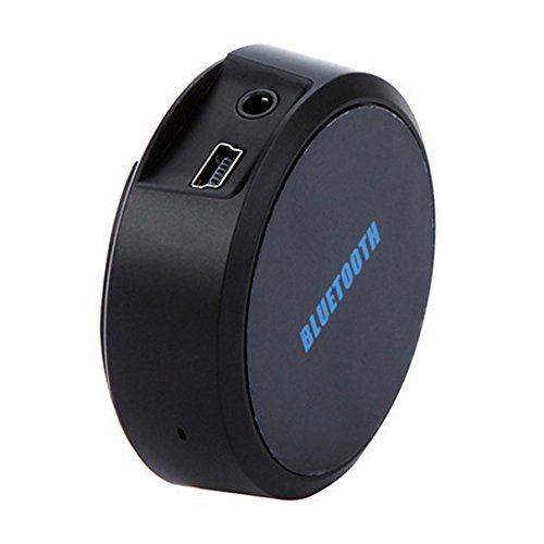 Wireless Bluetooth 3.0 Music Audio Dongle Receiver Handsfree Mic 3.5mm ...
