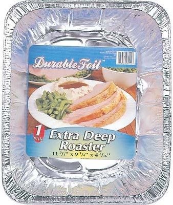Durable Foil D08110 Extra Deep Roaster (Pack of 12) free image download
