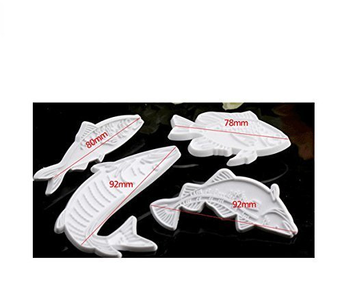 Anyana 4pcs set Fish Plastic Cookie Cutter Cake Mould Tool Kitchen Tool ...