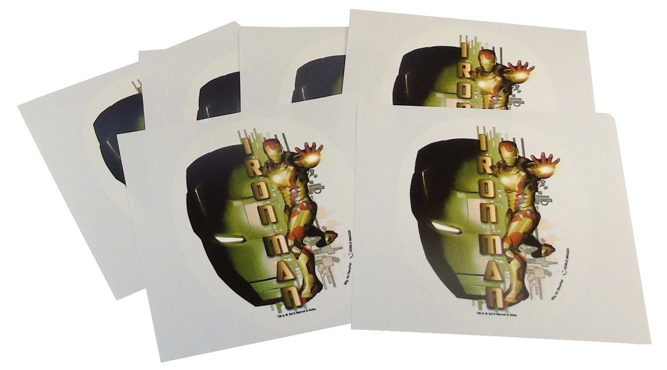 Iron Man 3 Edible Cake Decoration - Package of 6 Edible Transfers. N2 ...