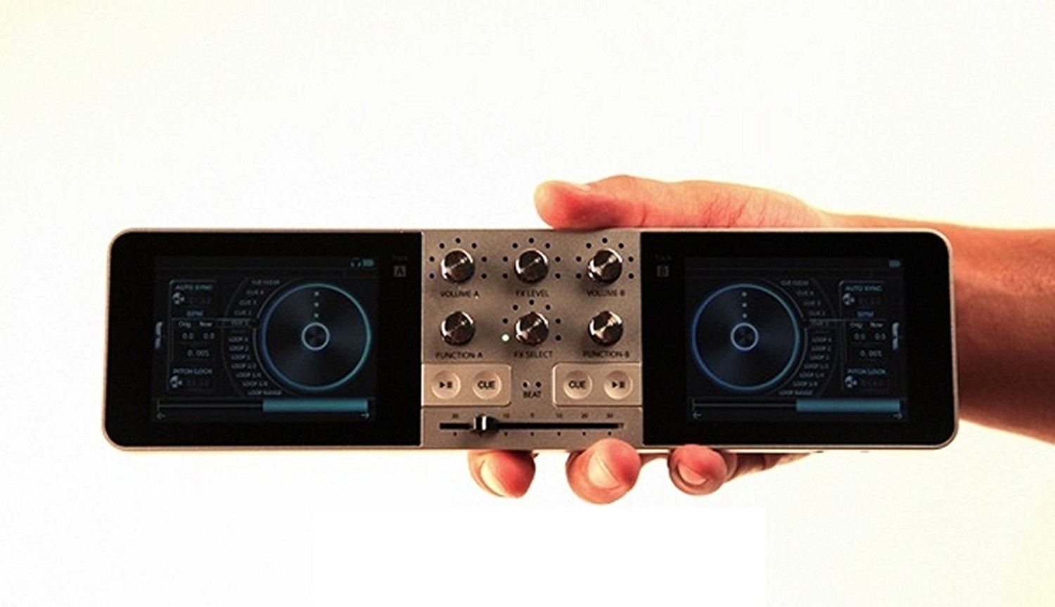 PDJ Portable Disc Jockey DJ Handheld Controller Mixer Turn table N8 ...