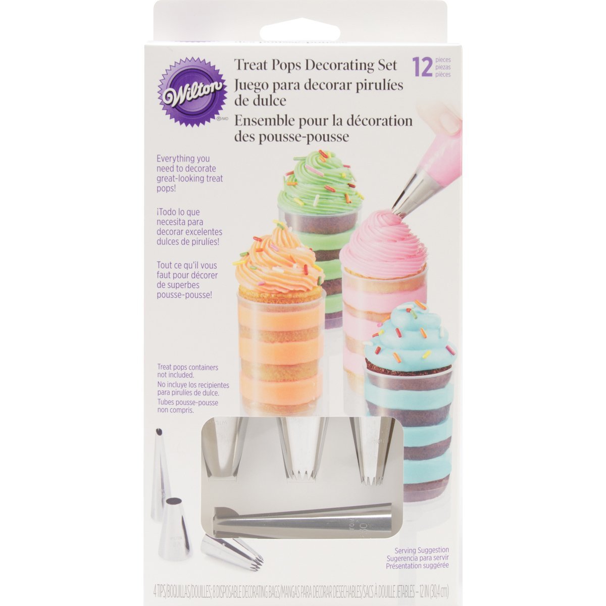 Wilton 2104 1364 12 Piece Cupcake Decorating Set N3 Free Image Download