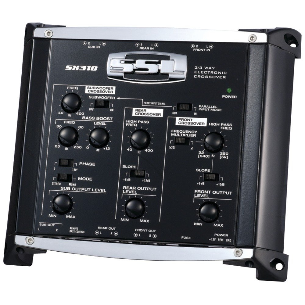 SOUNDSTORM SX310 Electronic Crossover with Remote Subwoofer Level ...