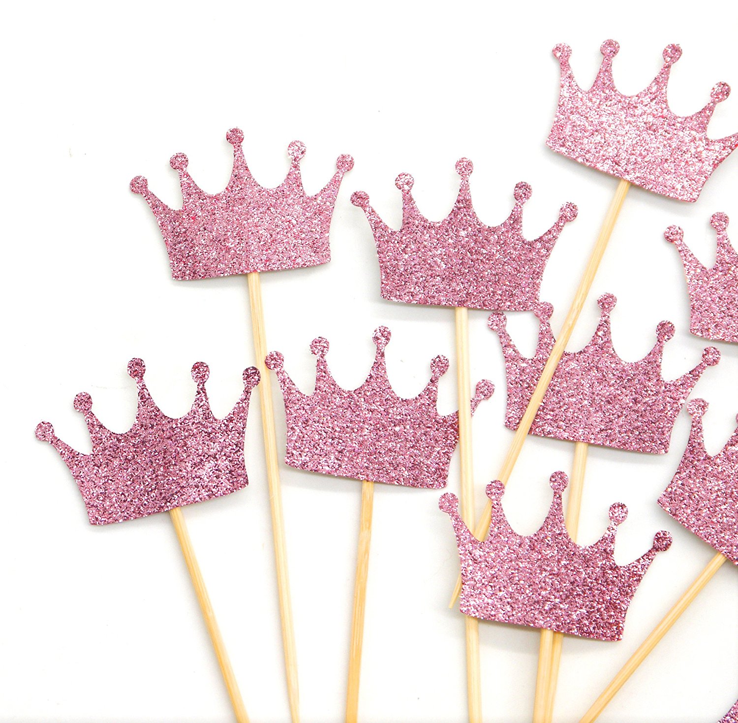 PuTwo 20 Counts Wedding Cake Decorating Frozen Cupcake Toppers ...