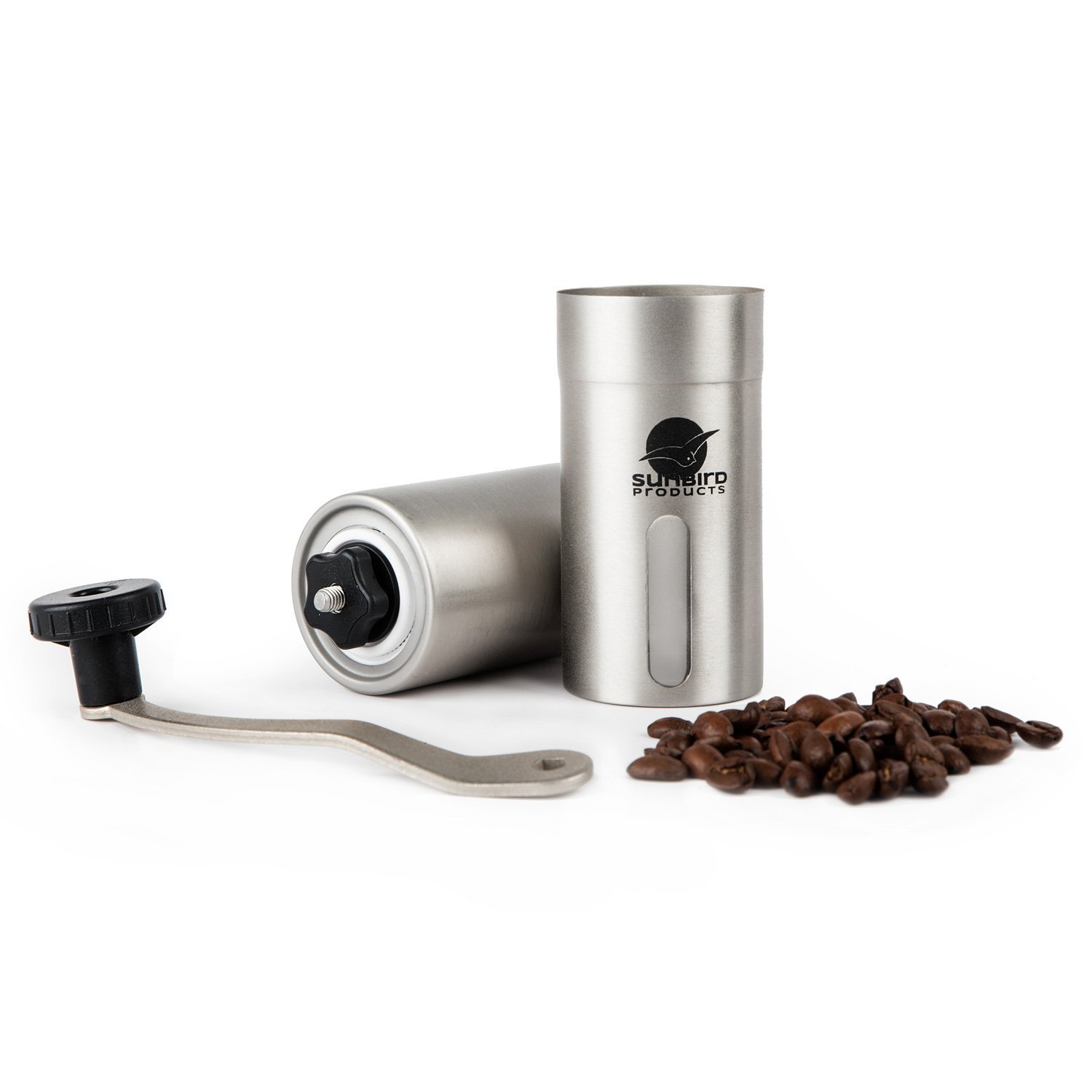 Sunbird Products Ceramic Burr Manual Coffee Grinder, Portable Coffee ...