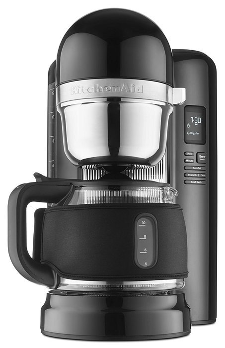 KitchenAid KCM1204OB 12-Cup Coffee Maker with One Touch Brewing - Onyx ...
