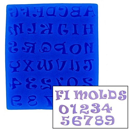 Alphabet & Numbers Mold by First Impressions Molds free image download