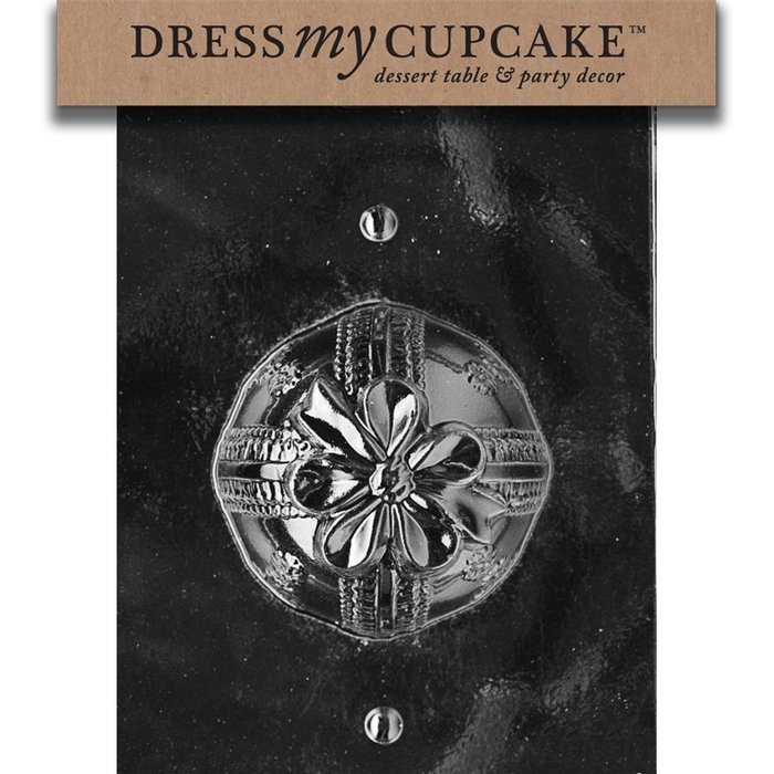 Dress My Cupcake DMCC197 Chocolate Candy Mold, Bow Package, Christmas ...