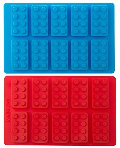 Fanhome Silicone Candy Molds For Lego Lovers, Chocolate Molds, Ice Cube ...