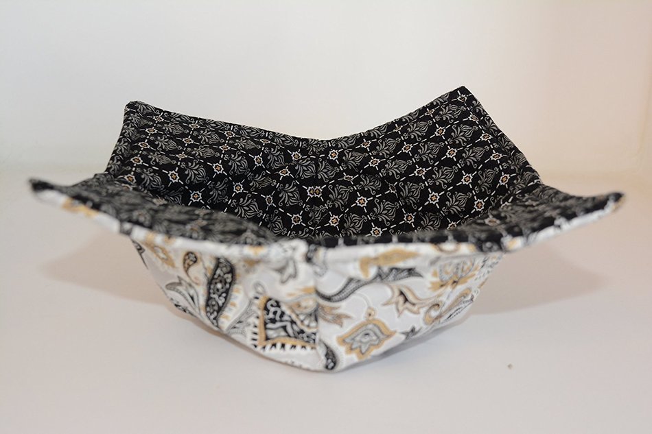 Microwave Bowl Cozies // Reversible // Set of 3 // 1 Small Bowl Cozy ...