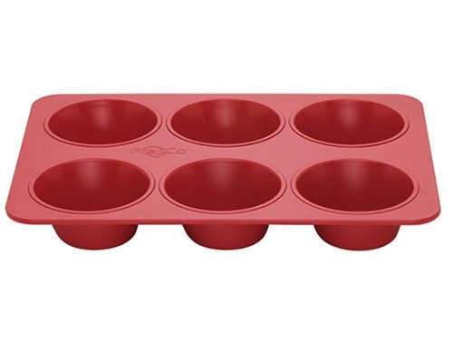 Bake Porter 6 Jumbo Muffin Pan, Red free image download