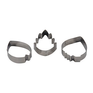 Sher FOUR-C Stainless Steel Cutter Heart Poppy Flower Biscuit Cake ...