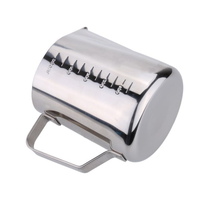 Anself Stainless Steel Milk Frother Pitcher Milk Foam Container ...