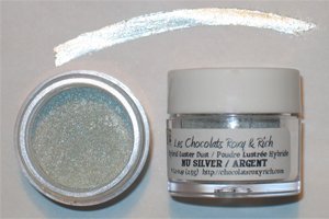 Chocolats Roxy & Rich Lustre Dust - Nu Silver free image download