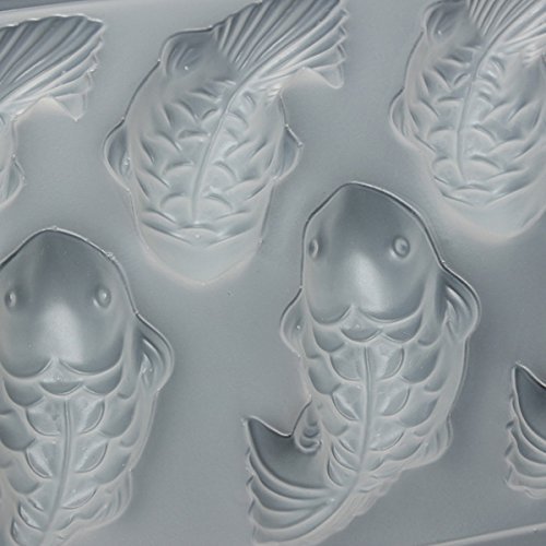 Bluelover Cute 3D Koi Fish Cake Chocolate Molds Pan Jelly Handmade ...