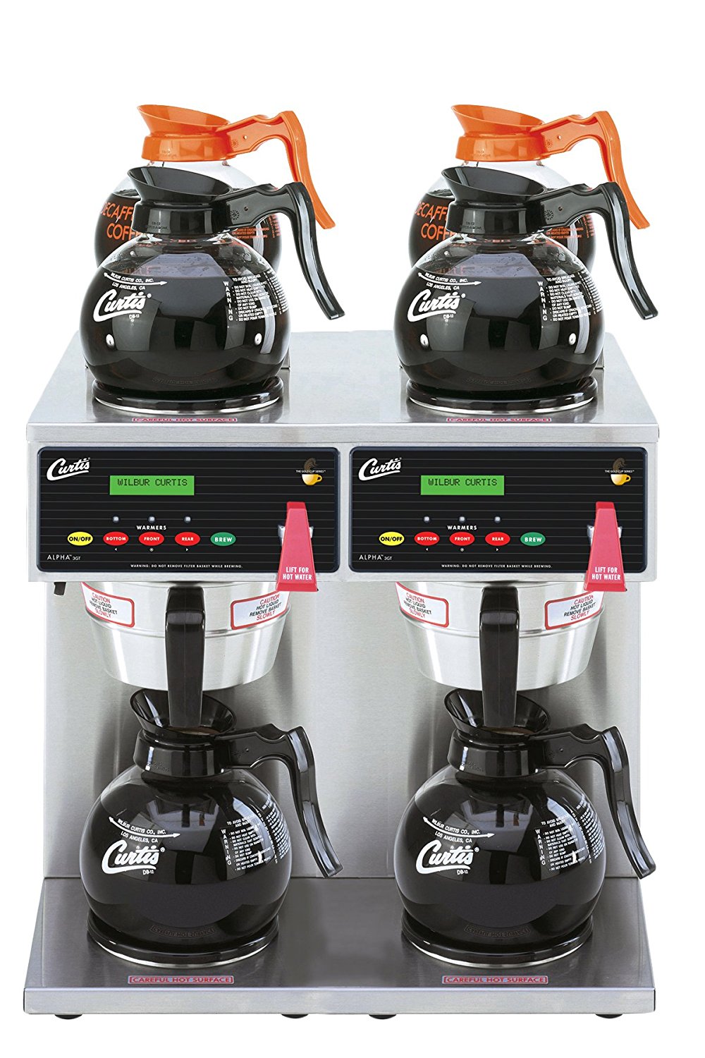 Wilbur Curtis G3 Alpha Decanter Brewer 64 Oz Coffee Brewer, Dual ...