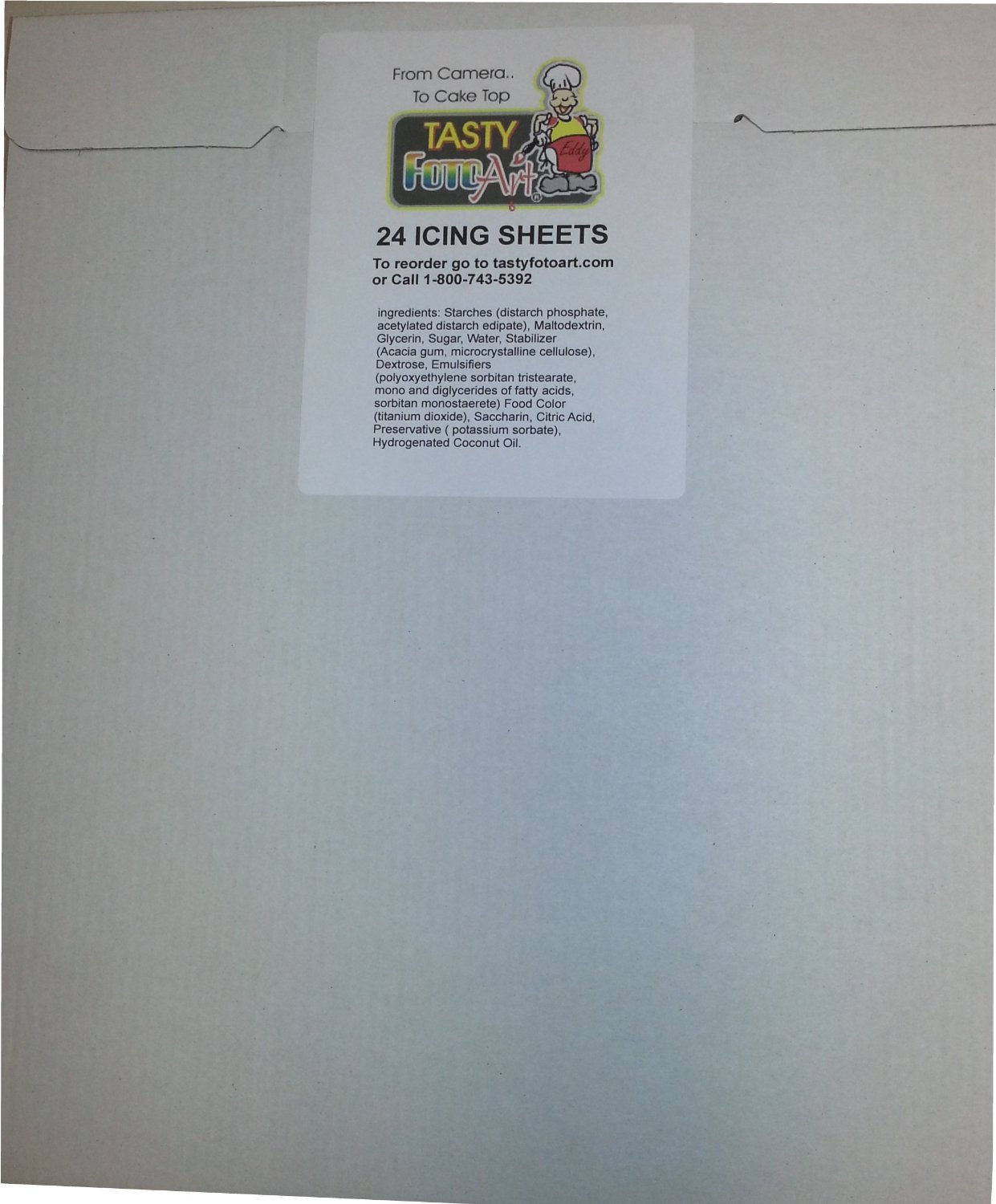 Frosting Sheets, Icing Sheets, Sugar Sheets 8-1/2 X 10-1/2 Printable ...