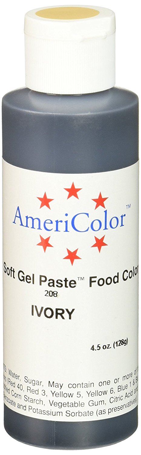 Americolor Soft Gel Paste Food Color, 4.5-Ounce, Lemon Yellow N4 free ...