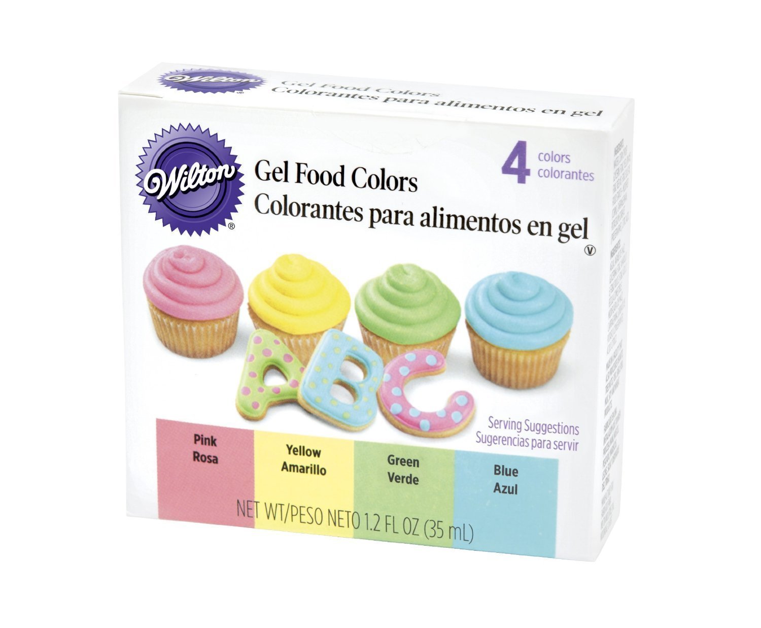 Wilton Gel Food Color Set, Primary N6 free image download