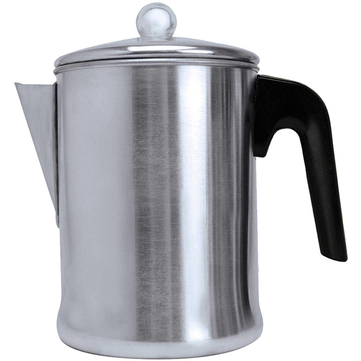 Aluminum 9-Cup Percolator, 7.80 x 4.96 x 7.48 free image download