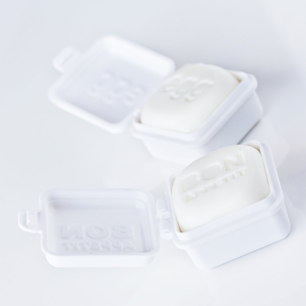 Square egg mold monbento - white free image download
