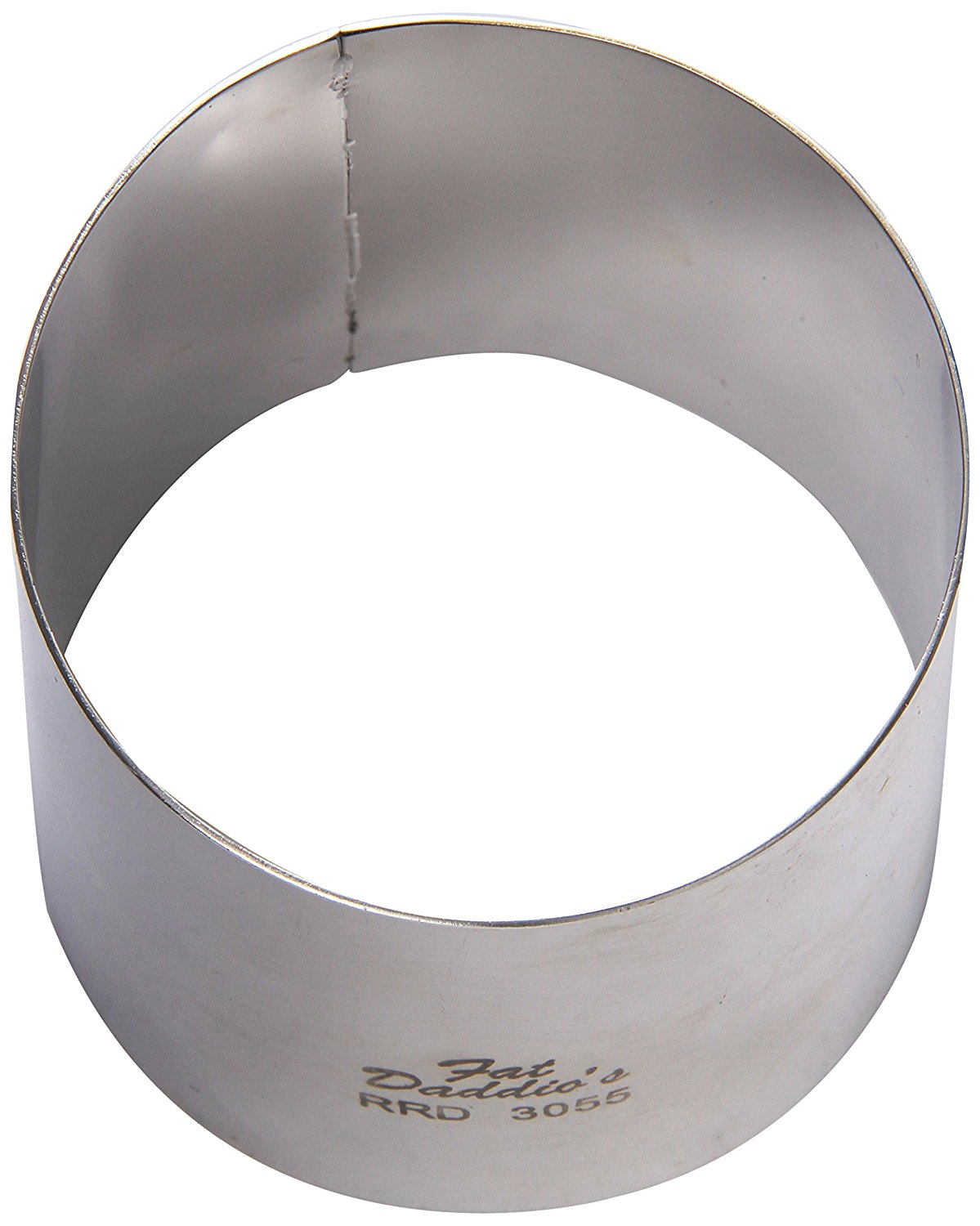 Fat Daddio's Stainless Steel Round Cake and Pastry Ring, 6 Inch x 2 ...
