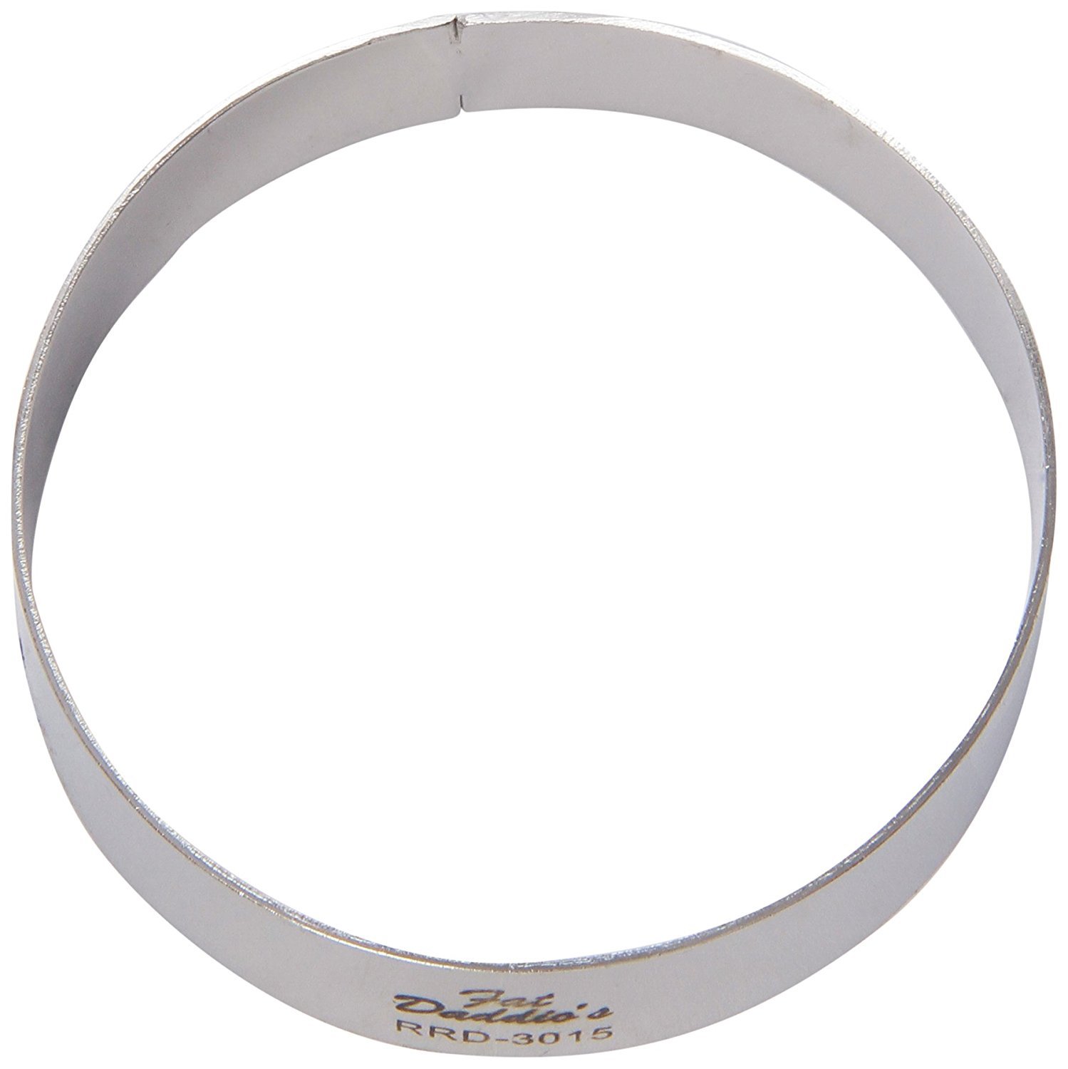 Fat Daddio's Stainless Steel Round Cake and Pastry Ring, 6 Inch x 2 ...