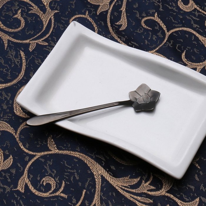 Coffee Scoops, Stainless Steel Tableware Creative Sunflower Flower ...