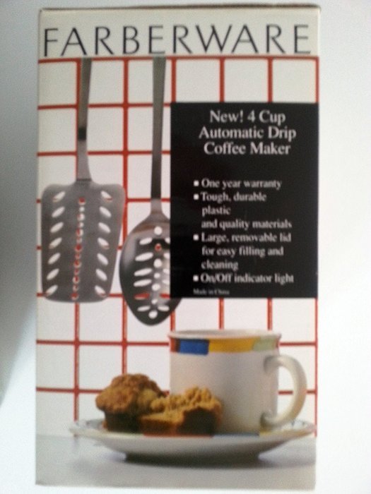 Farberware 4 Cup Automatic Coffee Maker N6 free image download