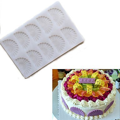 Y&XL&H Silicone Chocolate Cake Mold Shovel Flower Chocolate Plugin ...