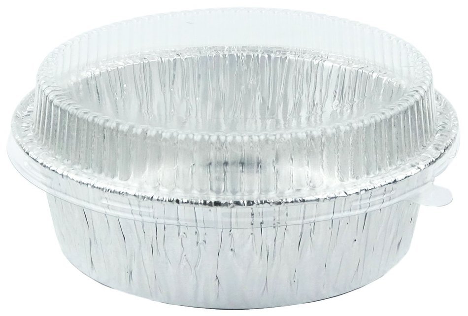 Durable Foil Pans 5-1/2" Mini-Pot Pie Food, Tart Pan, Pie Pan with ...