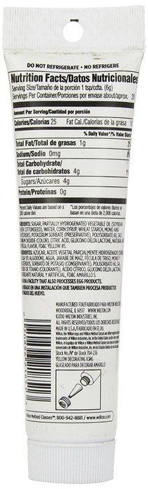 Wilton White Icing Tube N6 free image download