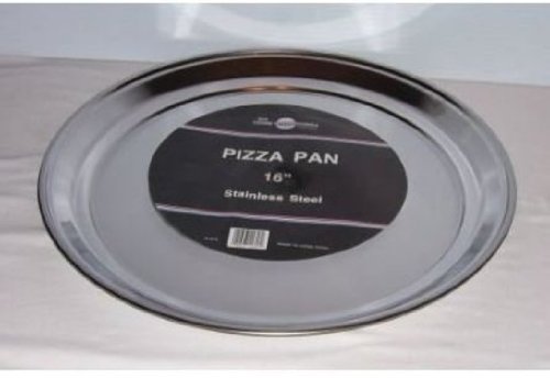 Stainless Steel Pizza Pan - 16 Inch Diameter free image download