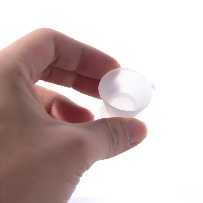 3PCS/Set New Flexible Dental Lab Silicone Mixing Cup Acrylic NonStick ...