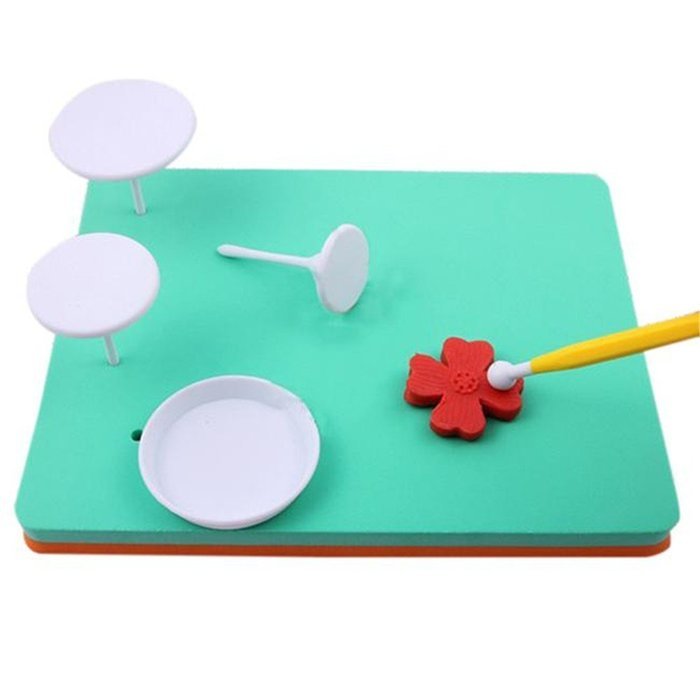 Yingwei Baking Sheet Baking Mat for Cookies Breads Petal Shape modeling ...